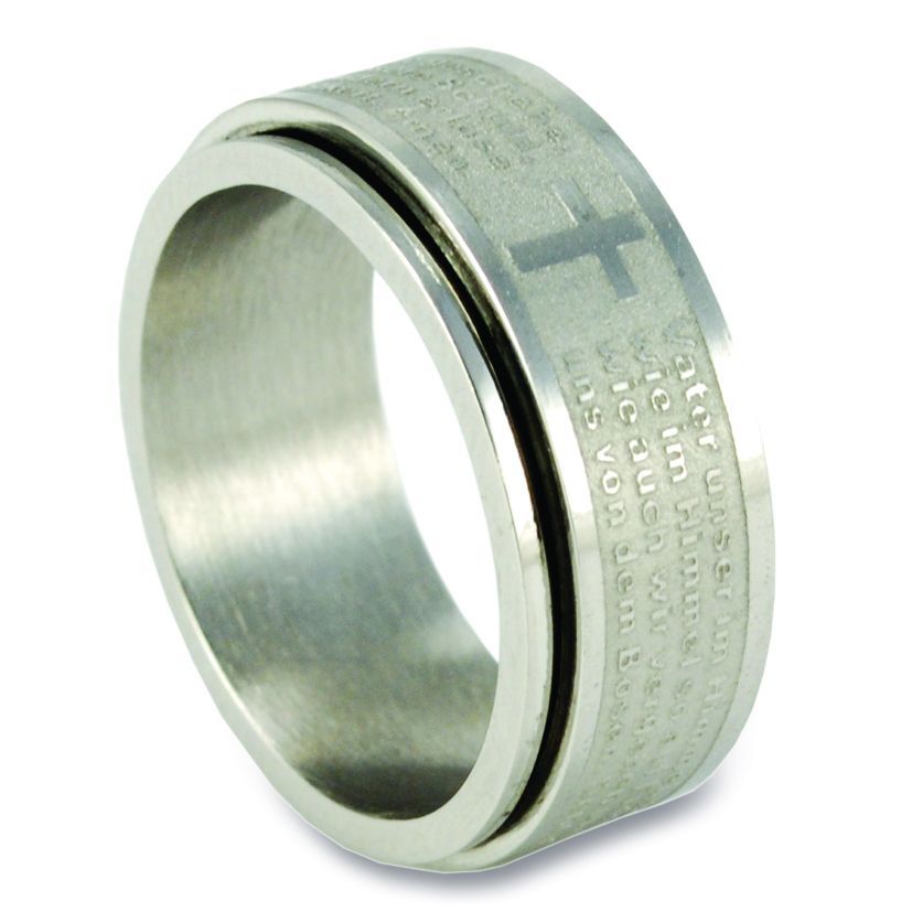 Prayer ring Our Father (medium)